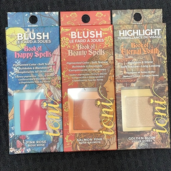 IONI | Makeup | Ioni 2 Blushes In Pink Rose And Salmon Pink And A ...